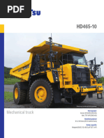 Komatsu HD465-7 Dump Truck Specs | PDF | Axle | Horsepower