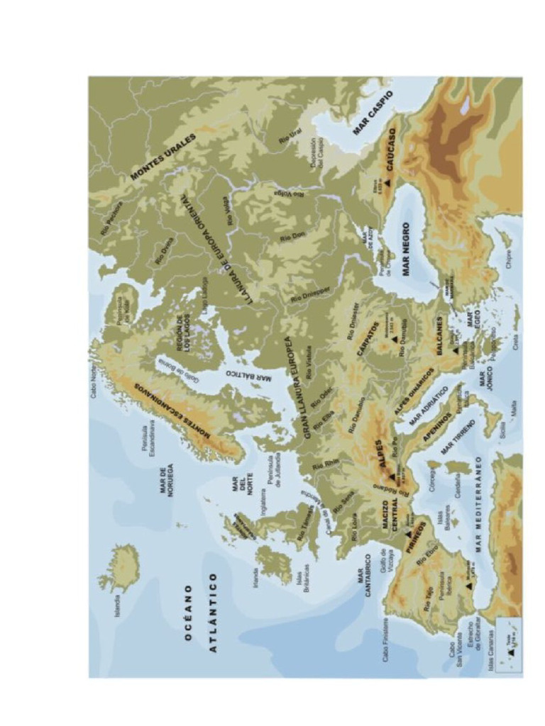 Mapa Hidrografico | PDF