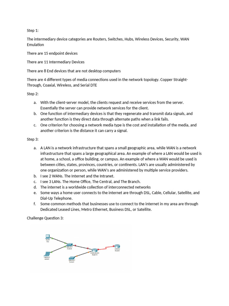 Packet Tracer 1.5.7 | PDF