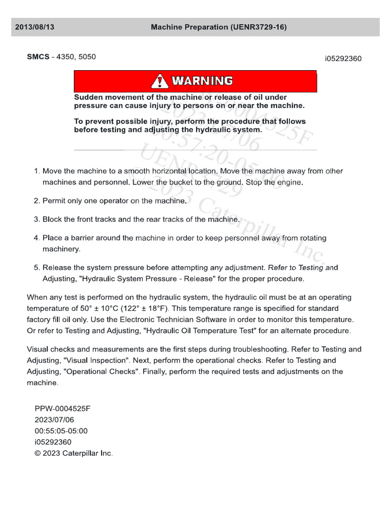 Testing and Adjusting | PDF