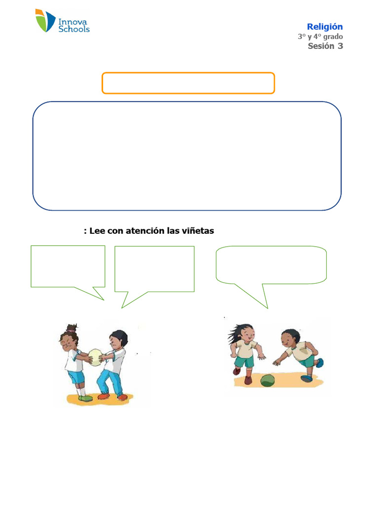Ficha 3 Promovemos Actitudes de Reconciliaci-N | PDF