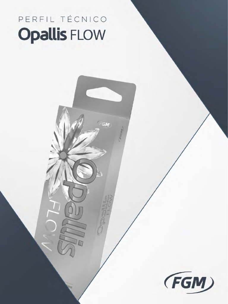 Perfil Técnico Resina Opallis Flow FGM | PDF | Material composto ...