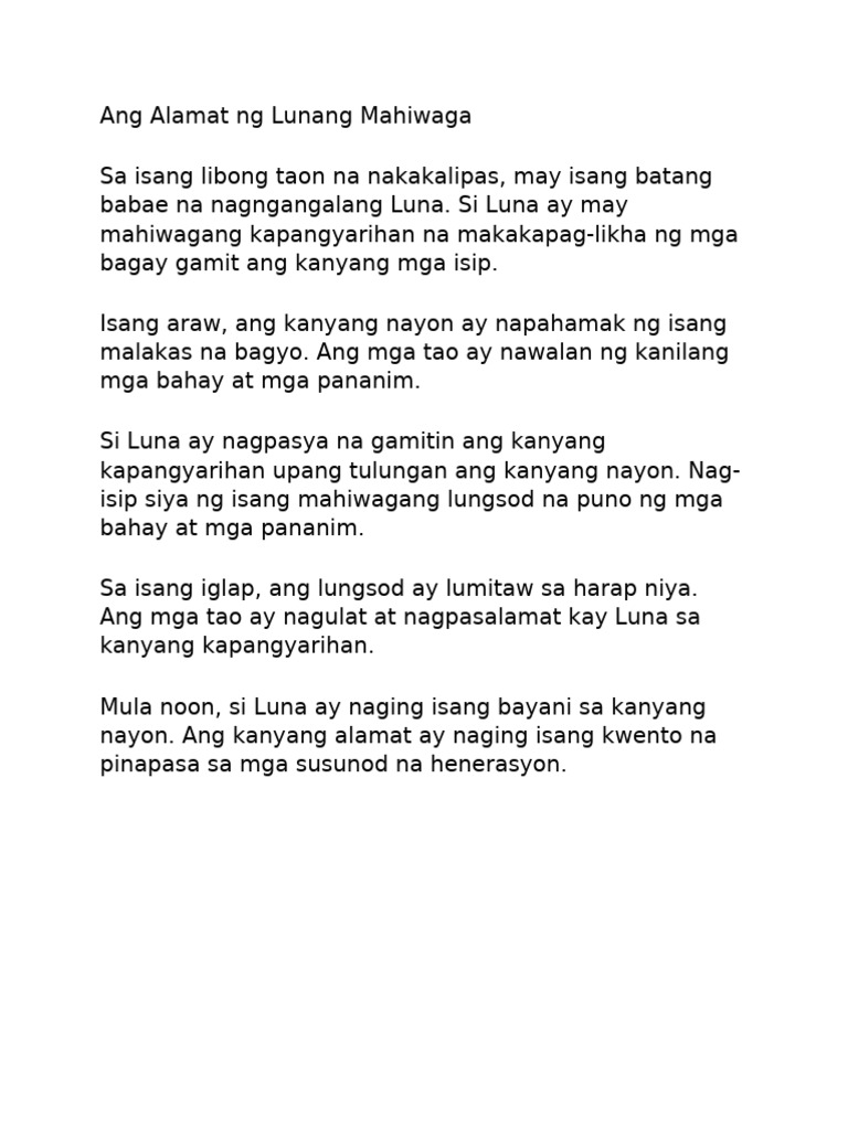 Alamat | PDF