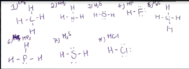 Lewis Structure 1 | PDF