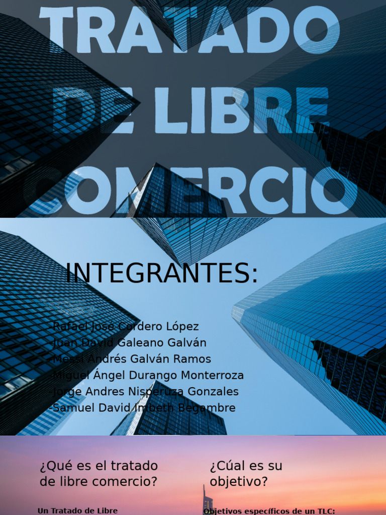 Tratado de Libre Comercio 11-1 | PDF | Tratado de Libre Comercio Norteamericano | Libre comercio