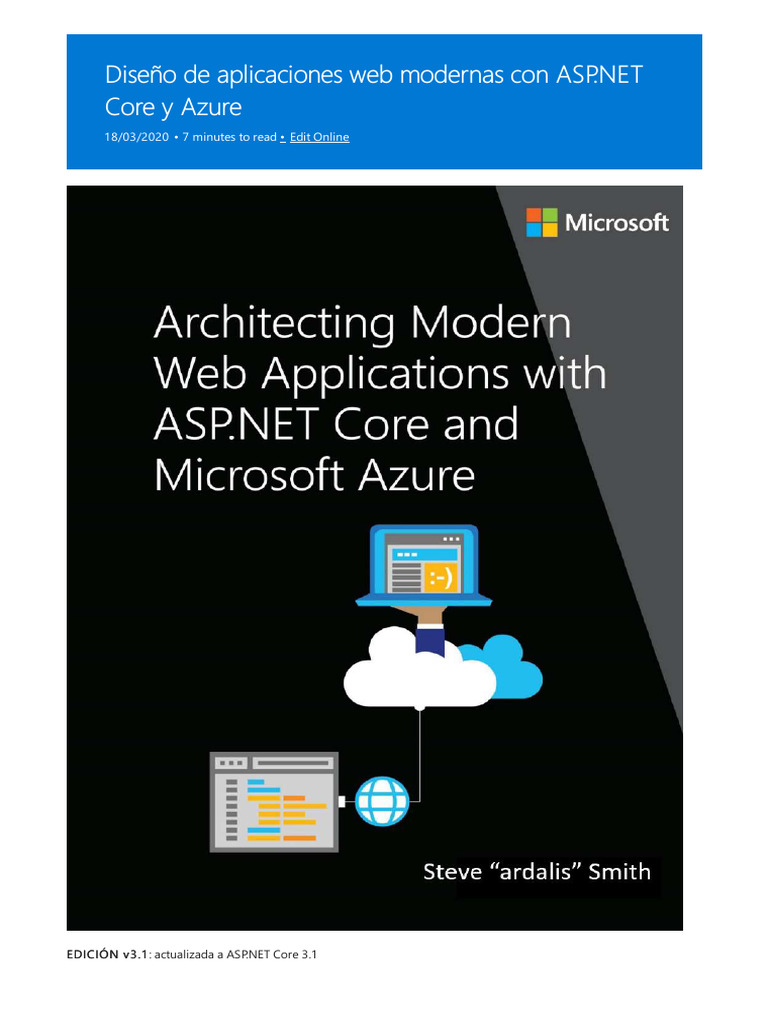[Smith Steve Ardalis ] Diseño de aplicaciones web modernas con ASPNET Core 31 y Azure (2020 ...