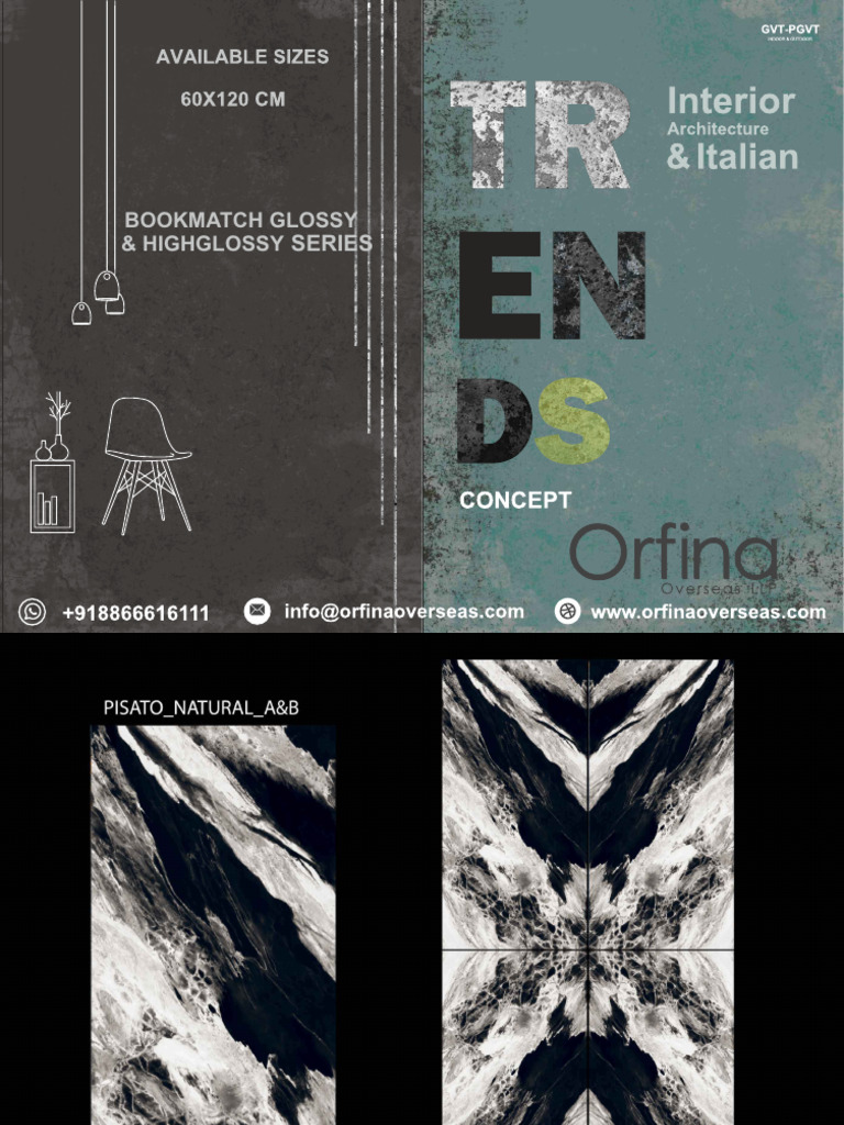 600X1200MM BookMatch Glossy&HighGlossy | PDF