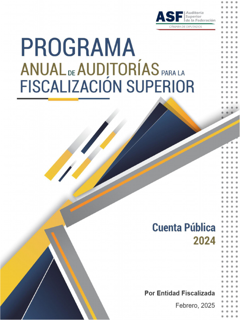 2. PAAF CP 2024 Por Entidad Fiscalizada | PDF | México | Bancos