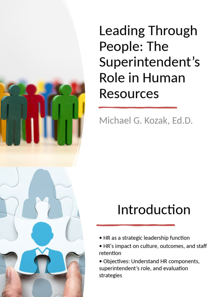 Superintendent HR Presentation | PDF
