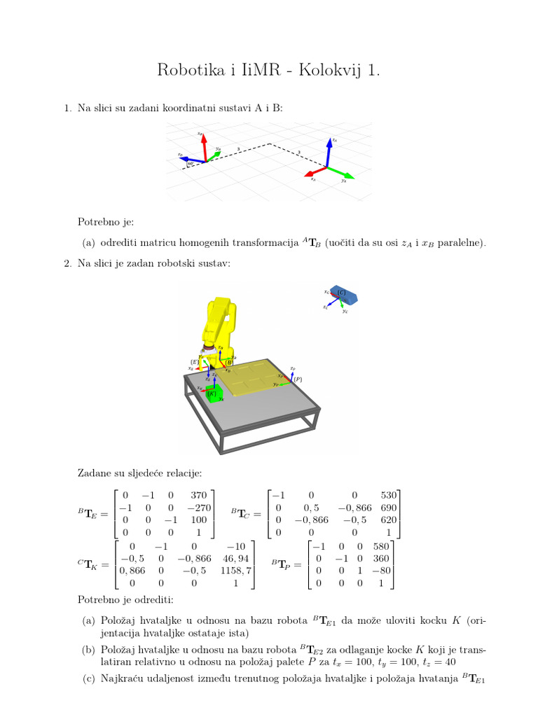 Robotika K1 2024 2025 | PDF