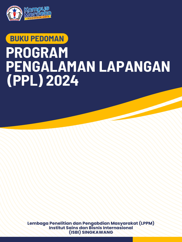 Pedoman PPL 2024 ISBI Singkawang | PDF