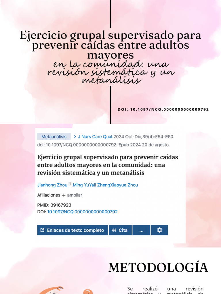 Ejercicio Grupal Supervisado | PDF | Metaanálisis