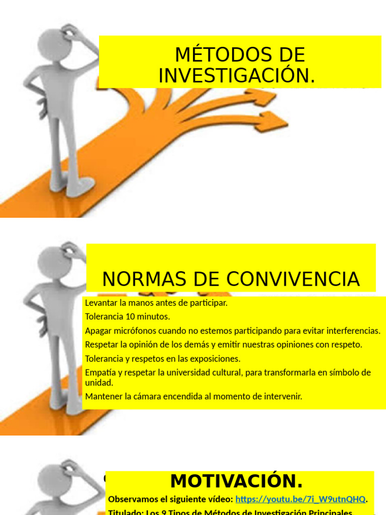 Métodos de Investigación | PDF | Método científico | Razonamiento deductivo