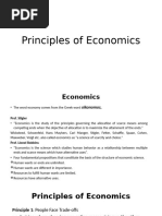 Basic Principles of Economics | PDF | Market (Economics) | Economics