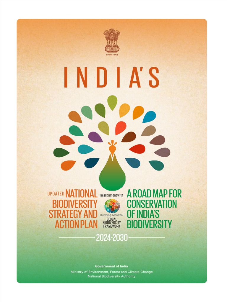 India's Updated Nbsap (2024-2030) | PDF | Conservation Biology ...