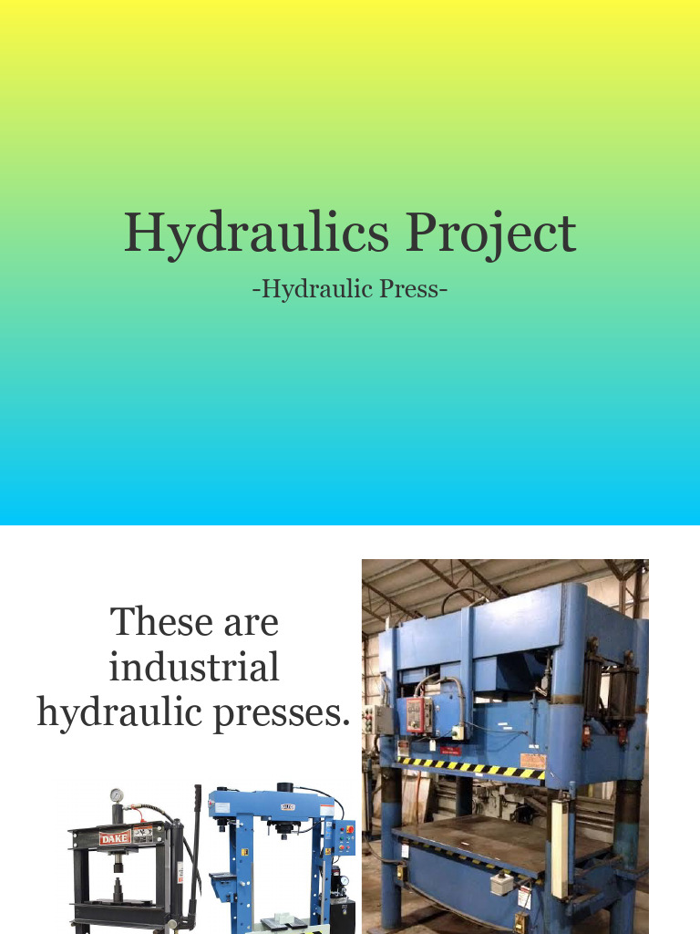 Hydraulics Project | PDF