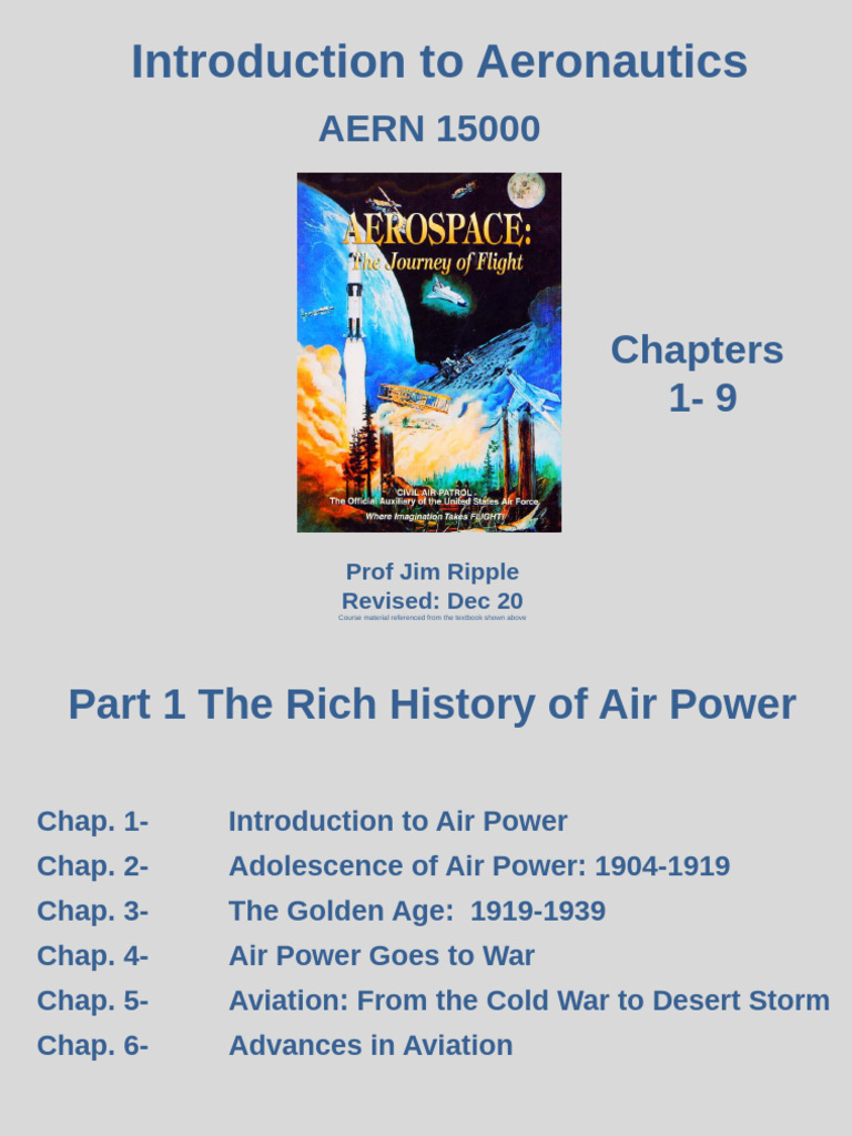 Overview of Aeronautics History | PDF | Airfoil | Flight Control Surfaces