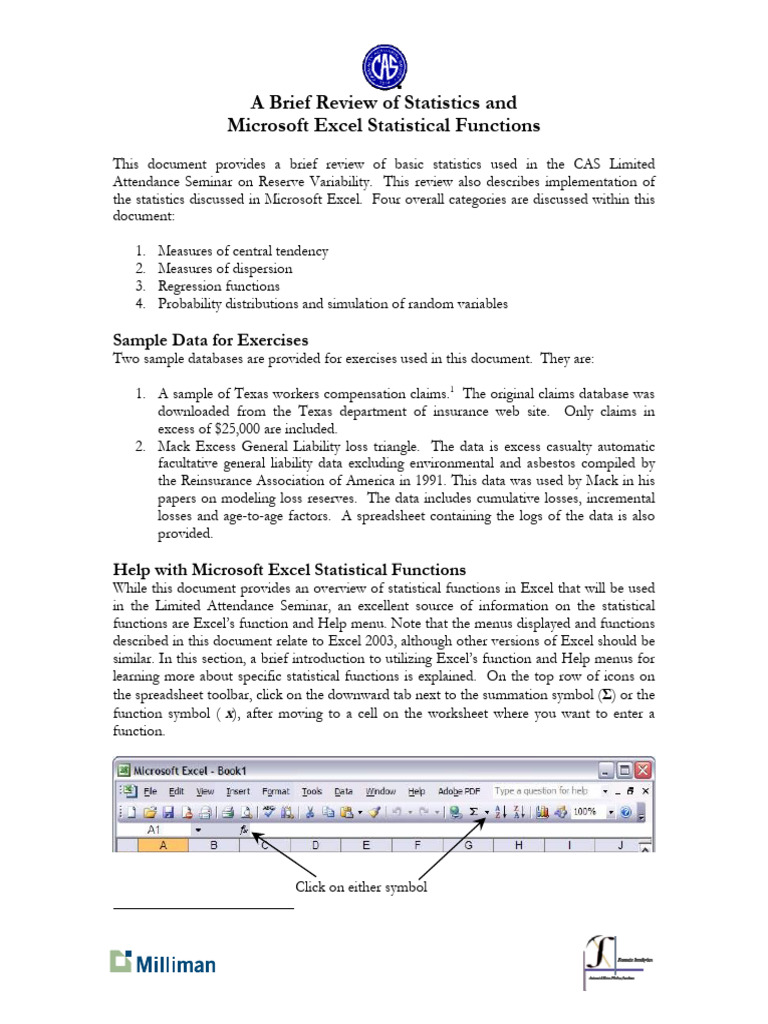 AAUA-CSC 111 - Supporting Material | PDF | Linear Regression | Standard Deviation