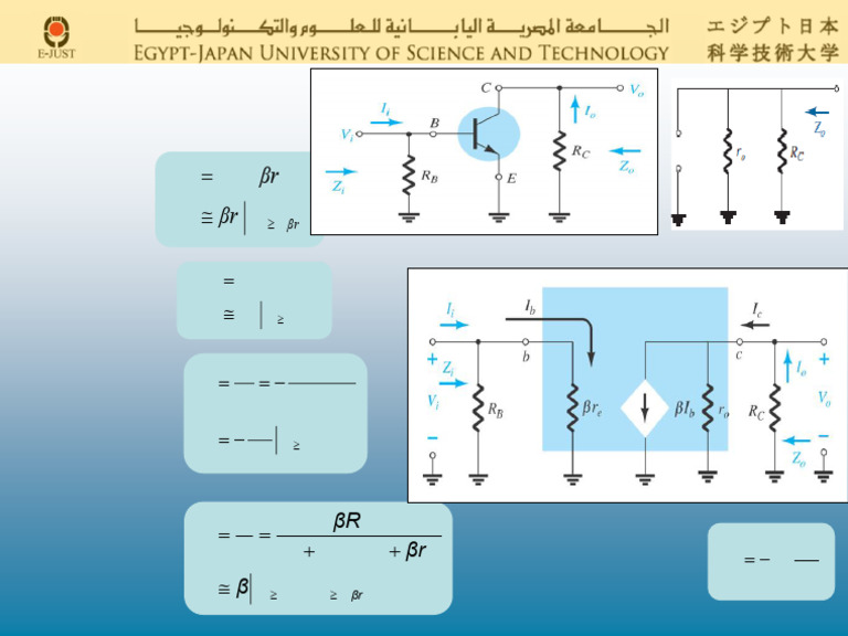 Pages From 4 ECE 322 Electronic Circuits - Lecture-4 BJT Amplifiers - Analysis and Design-8 | PDF