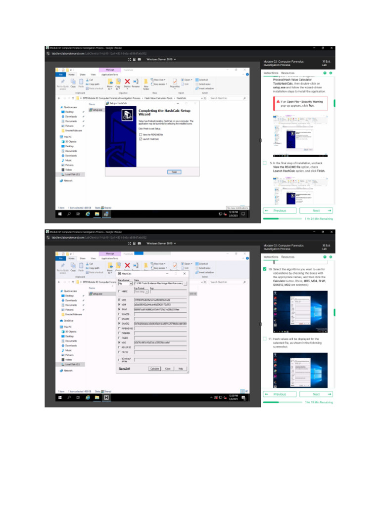 Module 02 Computer Forensics Investigation Process | PDF
