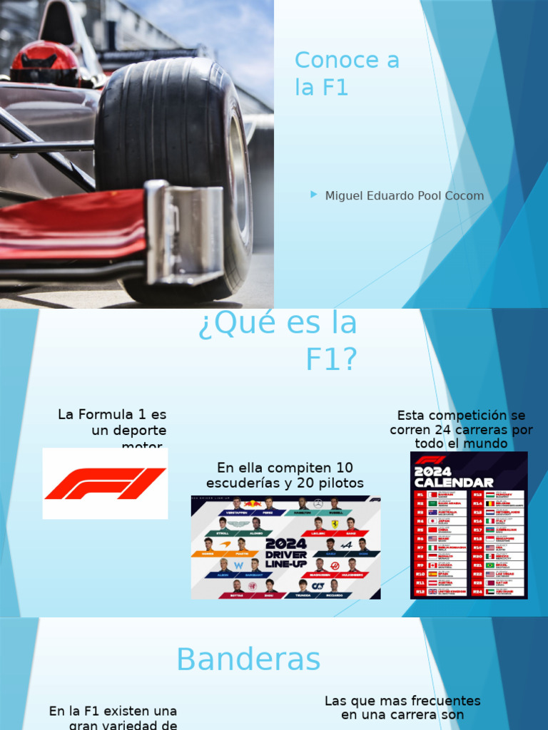 Introducción a la Fórmula 1 y sus reglas | PDF | Formula Uno | Carrera ...