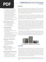 Arista CCS 720D Datasheet | PDF | Cloud Computing | Computer Network