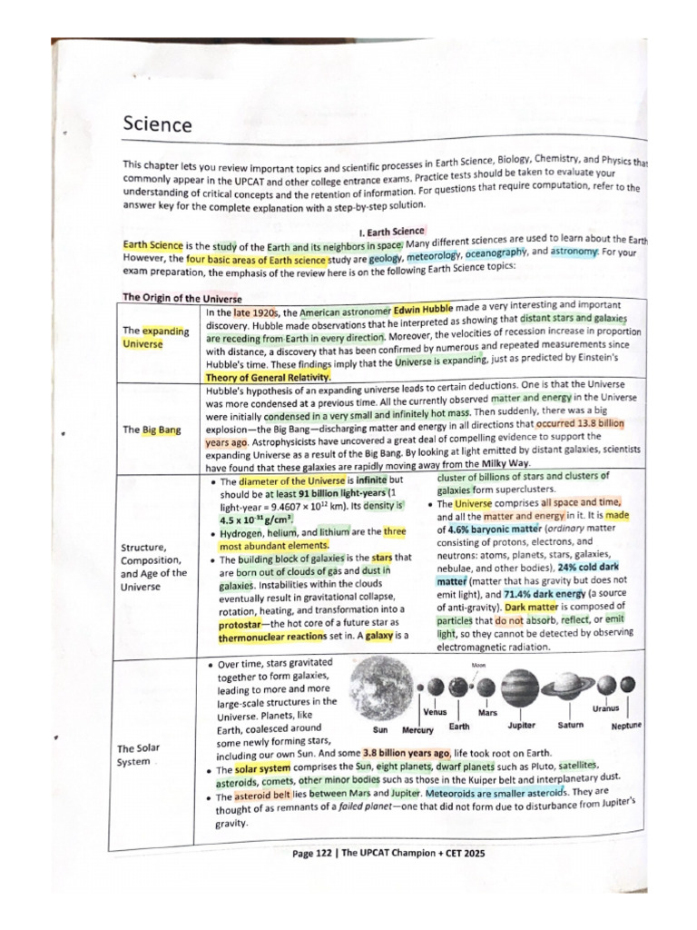 Earth Science N Biology | PDF