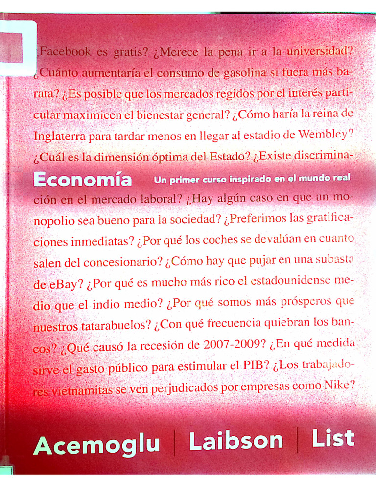 Acemoglu Unidad 1 | PDF