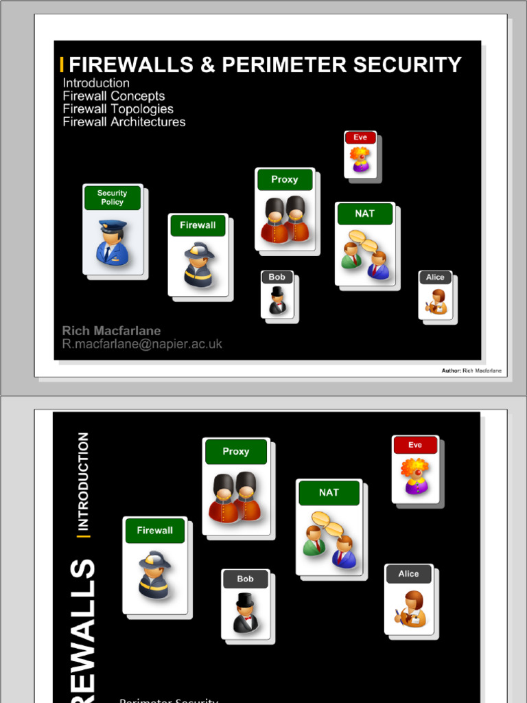 Understanding Perimeter Firewall Security | PDF | Proxy Server | Firewall (Computing)