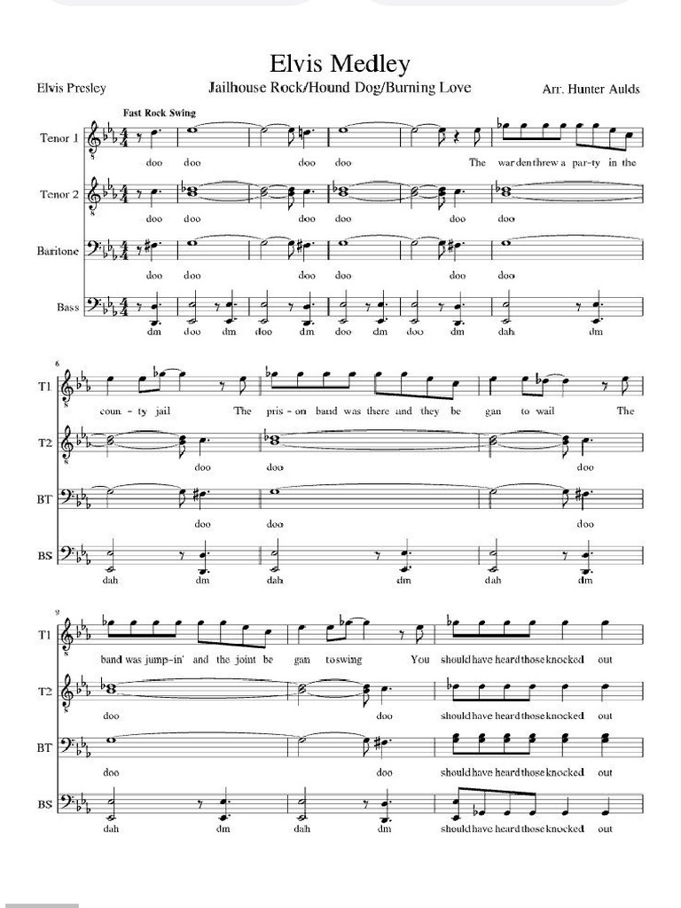 Elvis Presley - Elvis Medley Mix | PDF