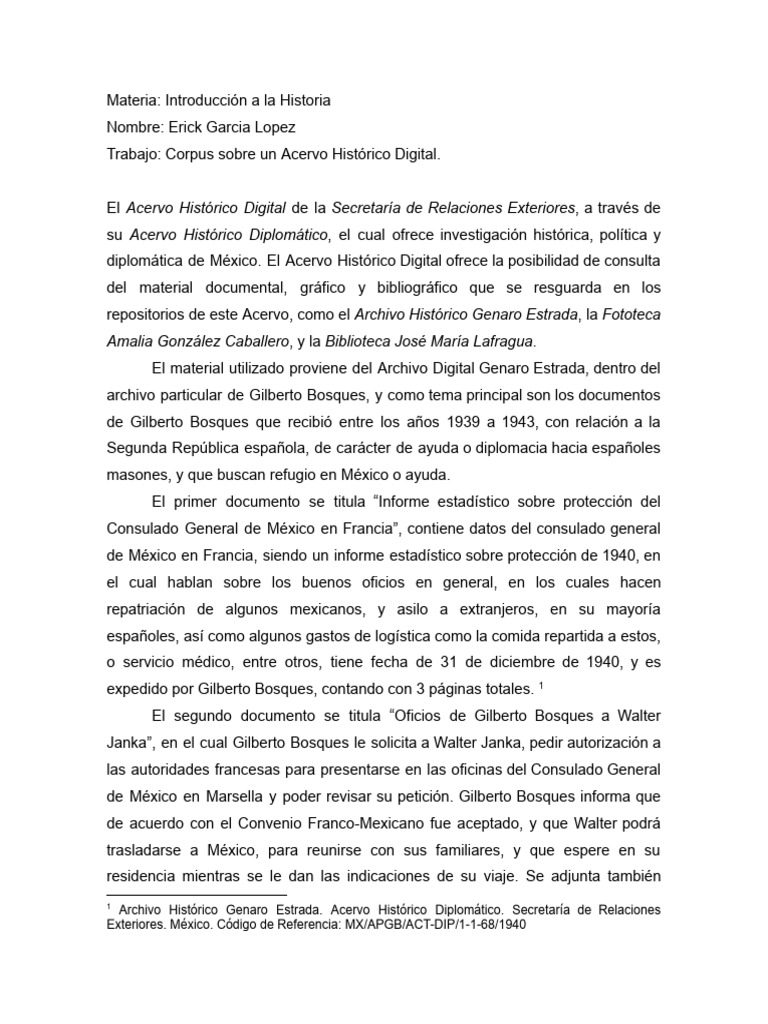 Acervo Histórico Digital de México | PDF | México | Gobierno