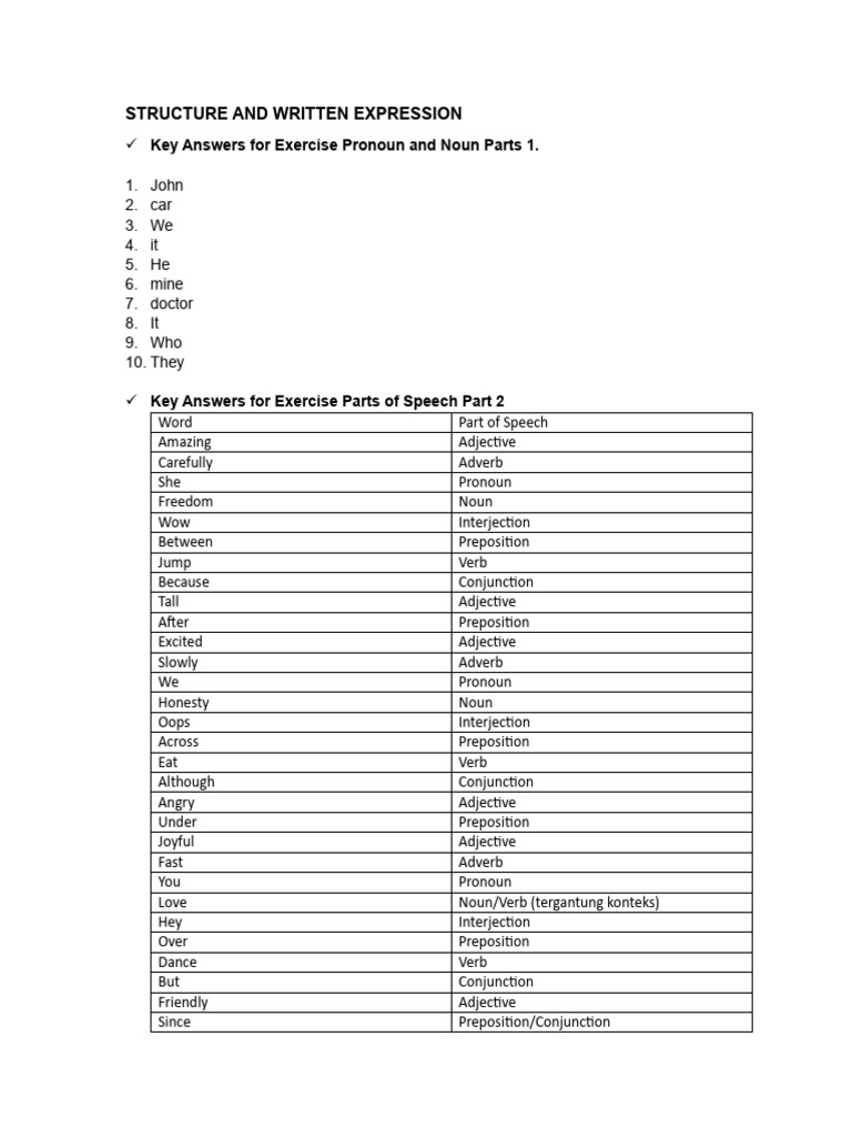 Key Answers Structure and Reading | PDF | Climate Change | Greenhouse ...