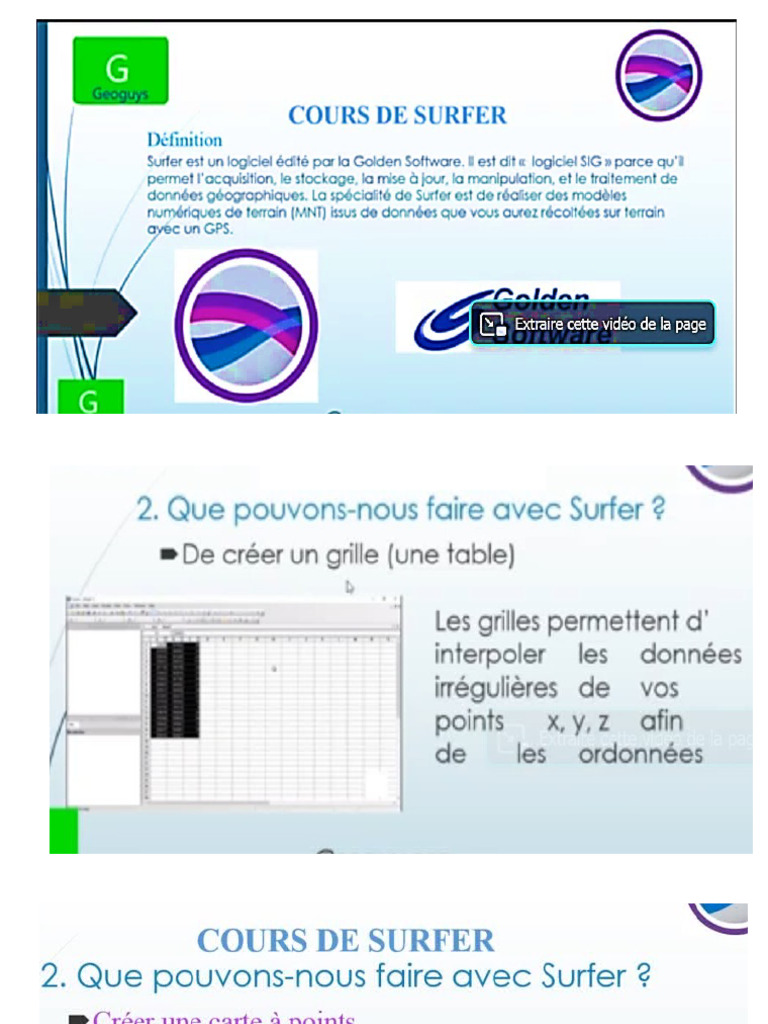 Cours Surfer | PDF