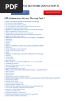IV Therapy & Transfusions Cheat Sheet | PDF | Intravenous Therapy ...