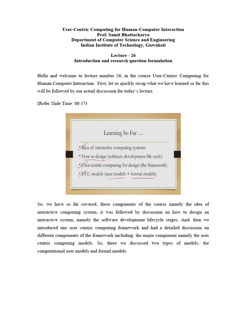 lec26 | PDF | Hypothesis | Aesthetics