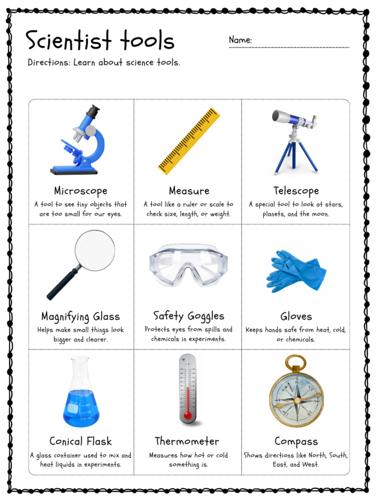 Being A Scientist All Abot Tools | PDF