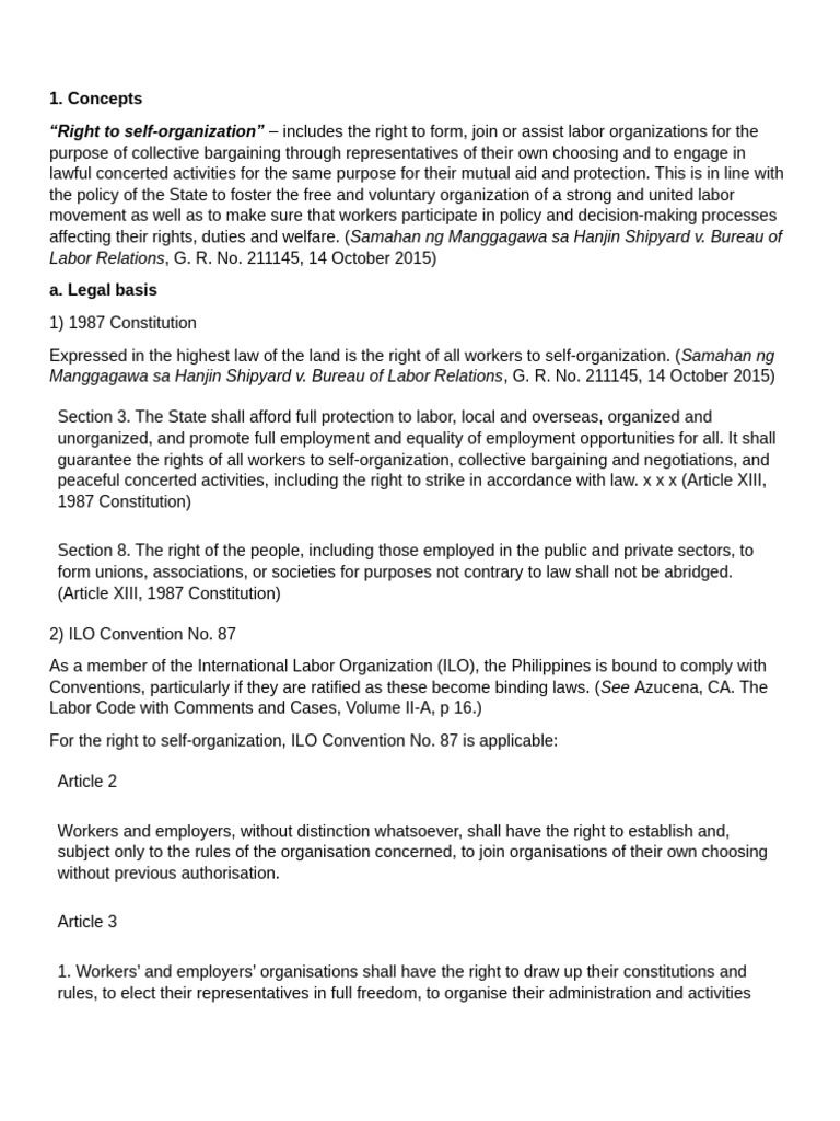 Labor Relations | PDF | Employment | Collective Bargaining