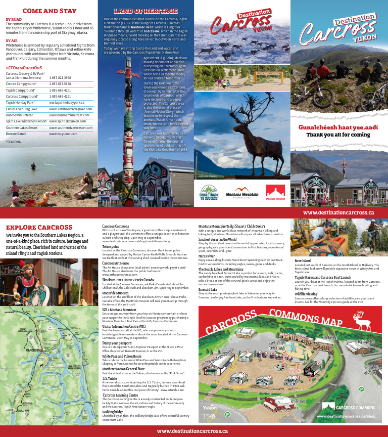 Explore Carcross: Yukon Travel Guide | PDF