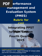 PPST Indicators for SY 2025-2026 Guide | PDF