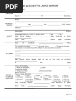 Dosh Form | PDF | Patient | Employment