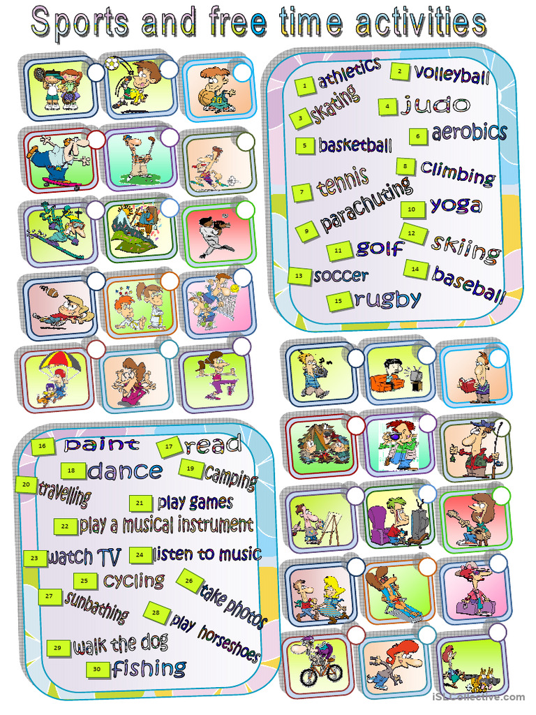 Sports and Free Time Activities | PDF