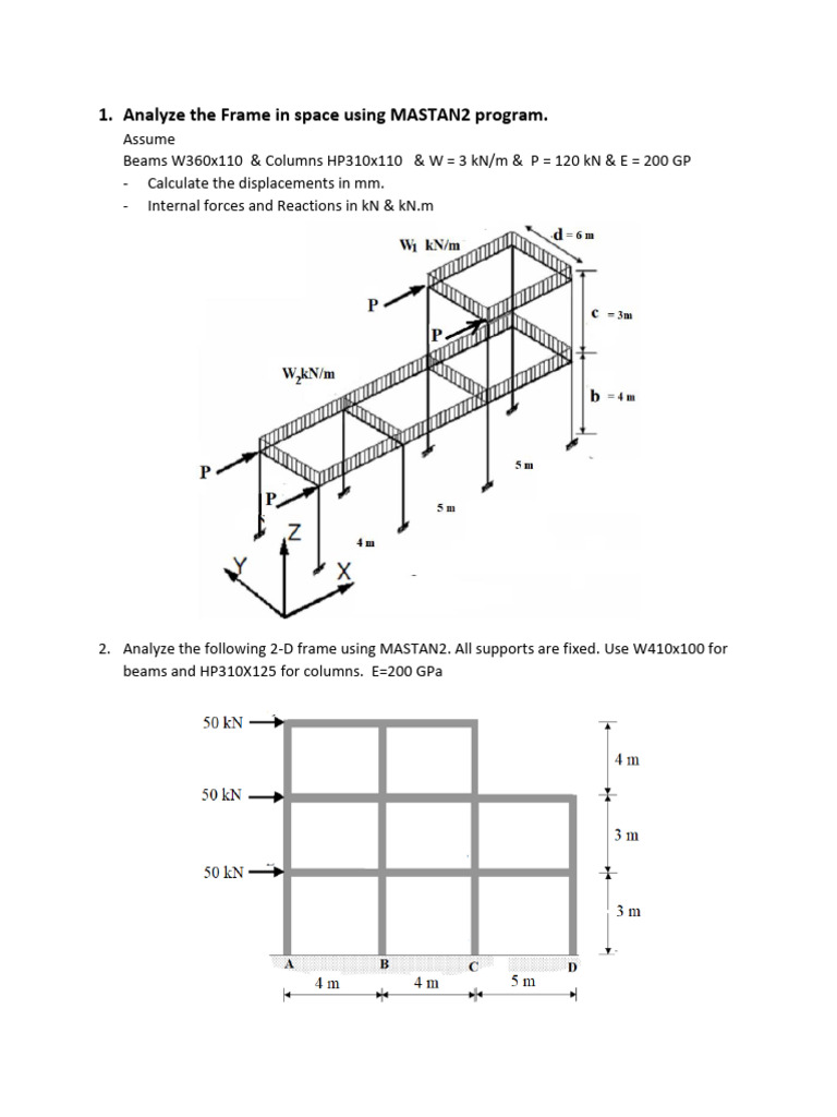 MASTAN2 Application | PDF