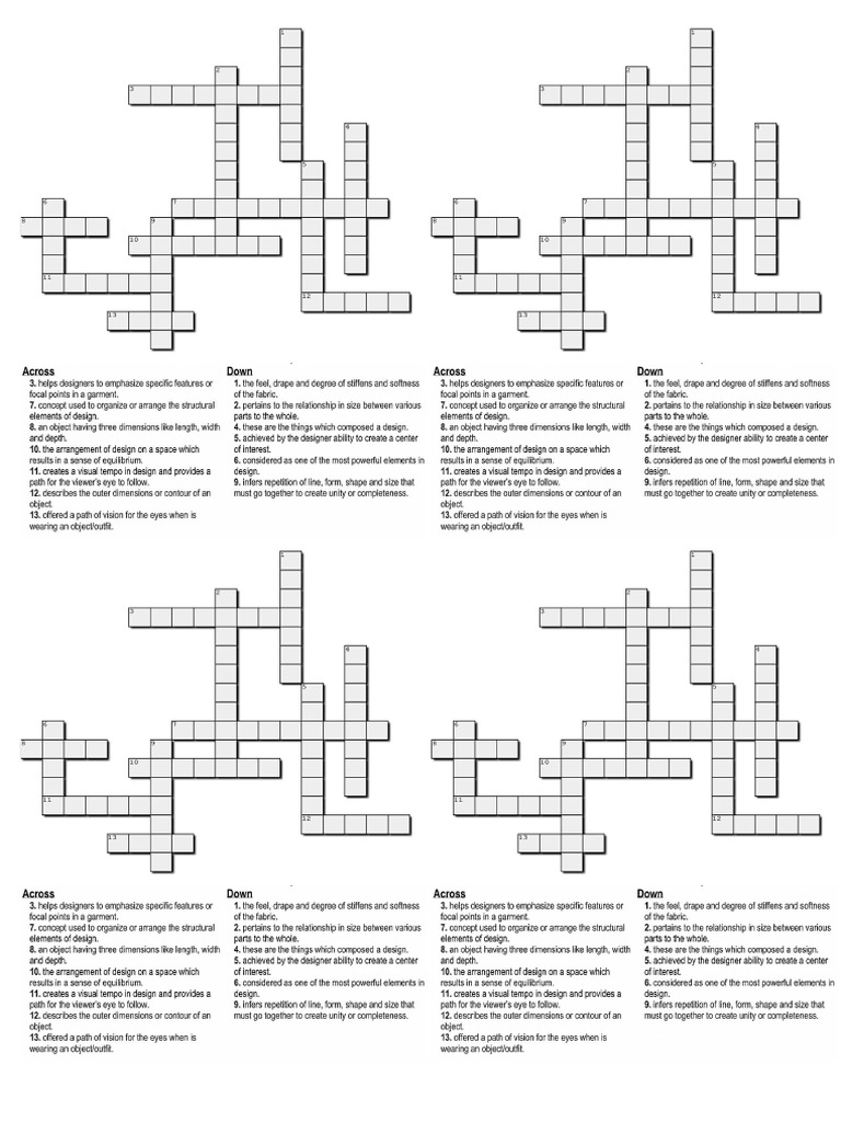 CROSSWORD | PDF