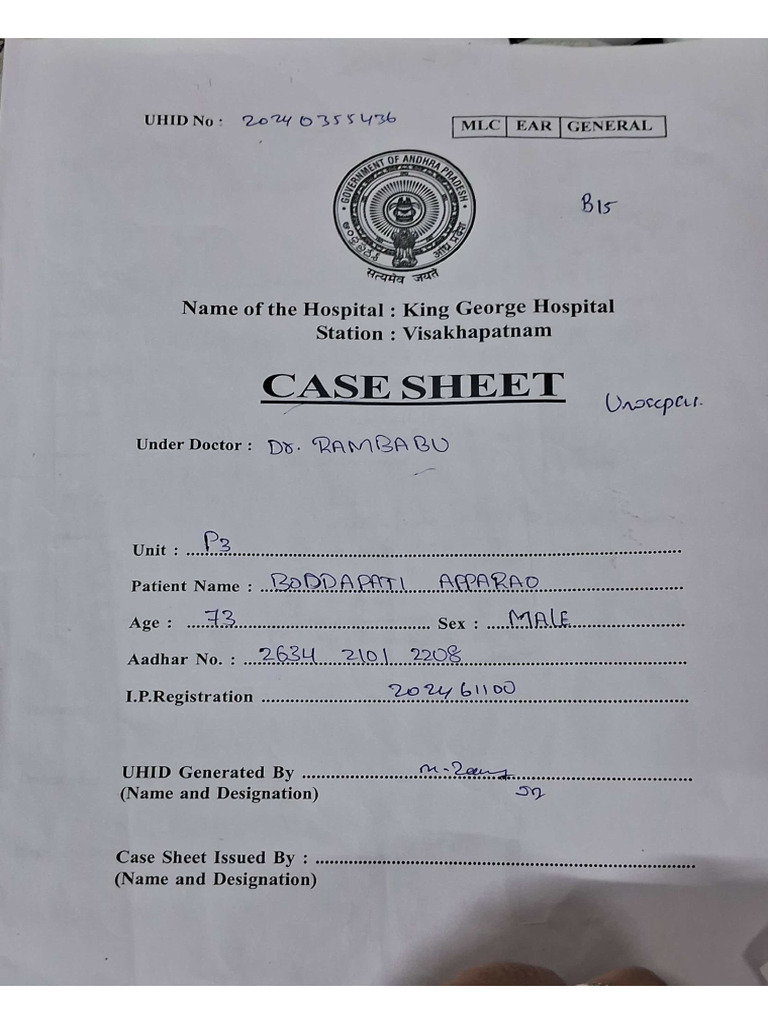 Case Sheets for Pharm.D | PDF