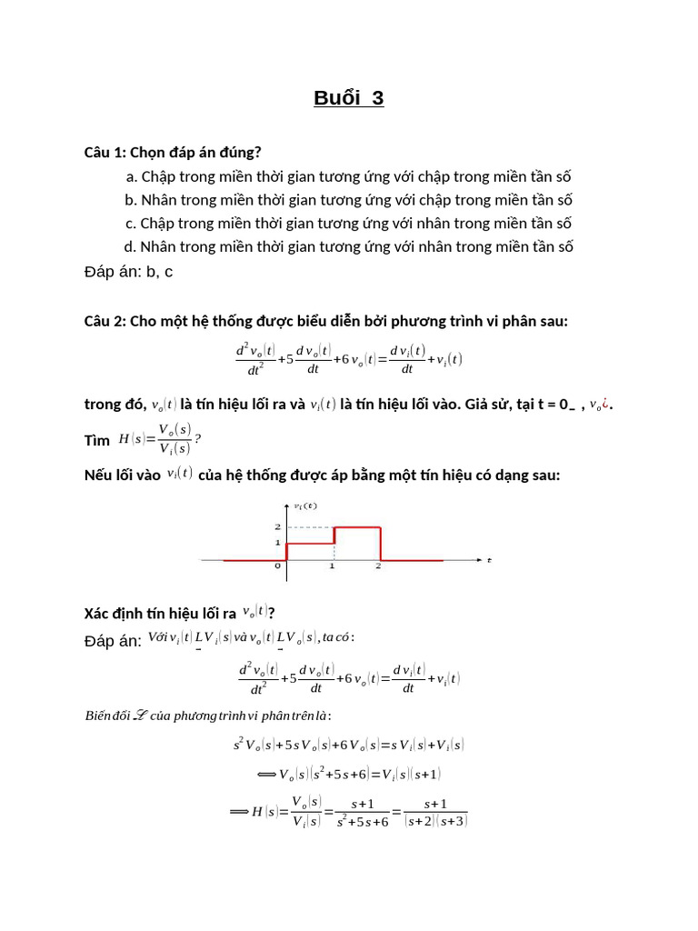 Dap An BTCC Buoi 3 | PDF