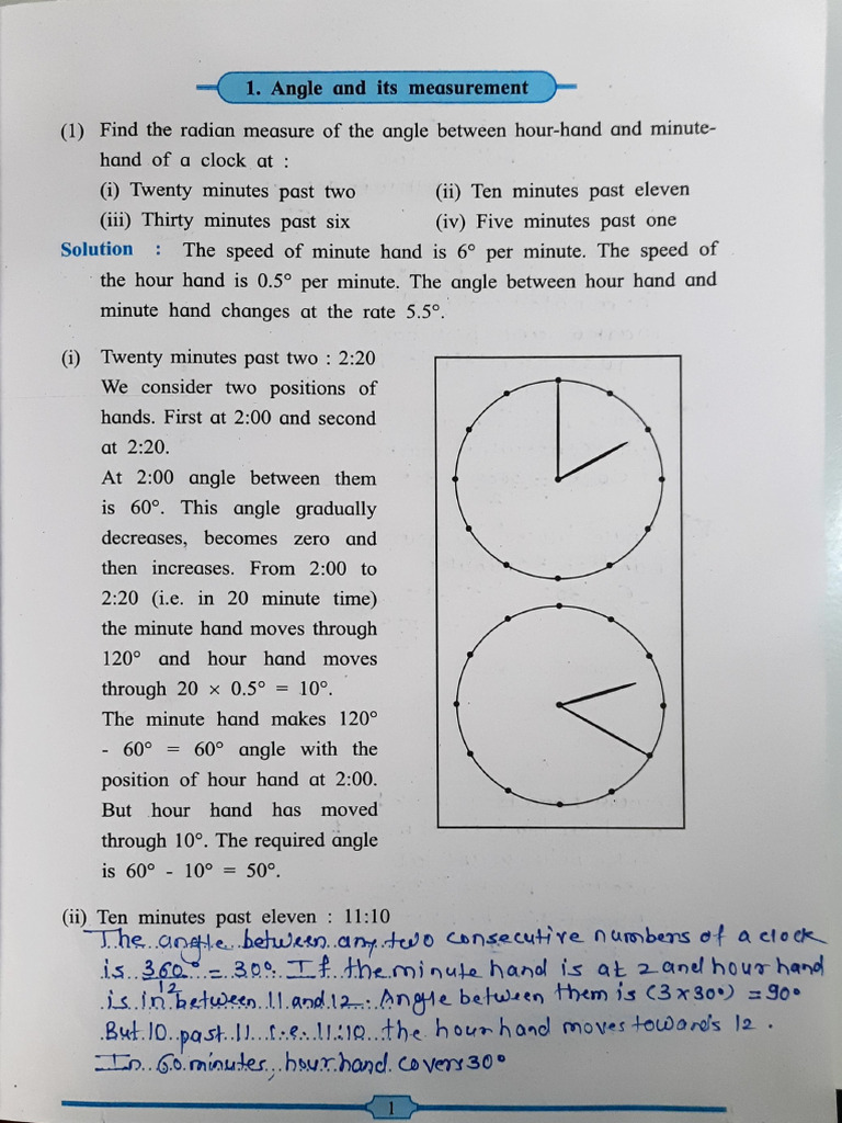 Exp No 1 Angle Its Measurement Pdf