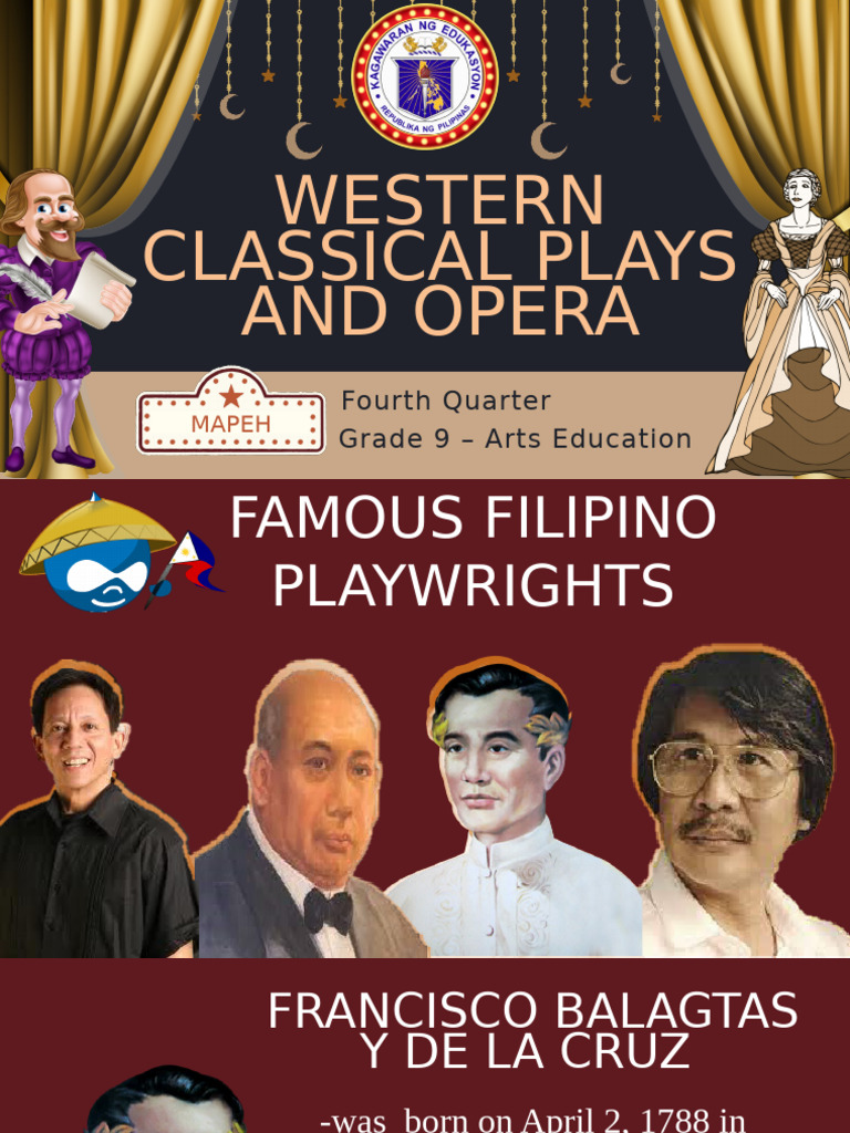 Famous Filipino Playwrights Overview | PDF