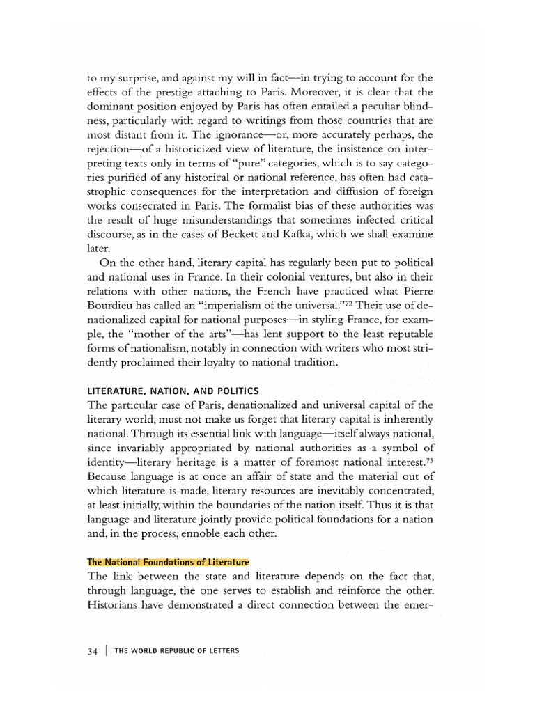 Casanova The World Republic of Letters (Excerpt) | PDF | Liberal Arts ...