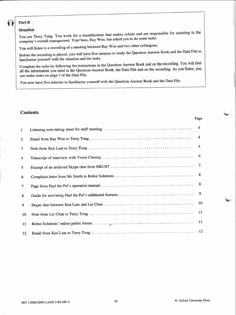 Set 1 Paper 3 B2 Data File | PDF