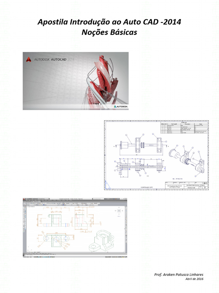 Apostila de Autocad 2014 V 2 01 | PDF | Auto Cad | Janela (informática)